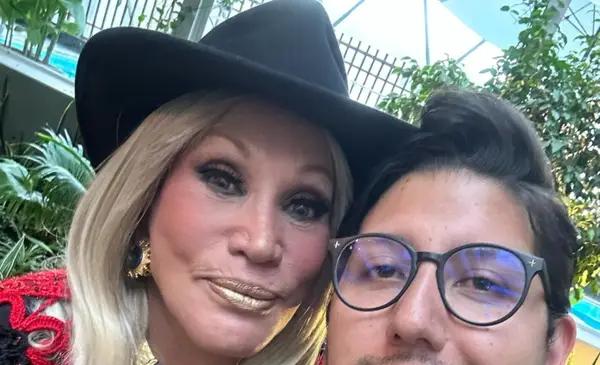 ¿laura León En Bolivia Presentador De Tv Difunde Fotos Con La Estrella