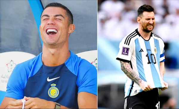 ¿Lo logrará? La marca histórica de CR7 que obliga a Messi a jugar hasta ...