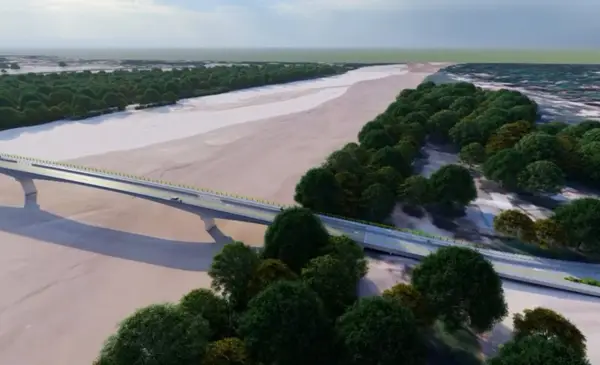 Inicia la construcción del nuevo puente Urubó Village| Red Uno de Bolivia