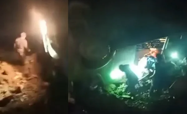 Video: “¡Ayuda por favor! hay dos personas atrapadas”, dijo uno de los ...