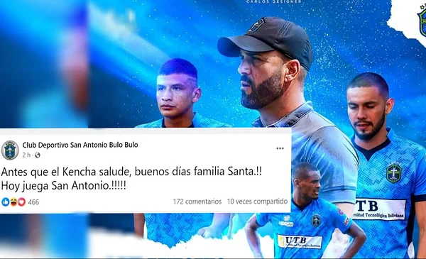 "Antes que el kencha salude, buenos días familia Santa", el posteo de ...