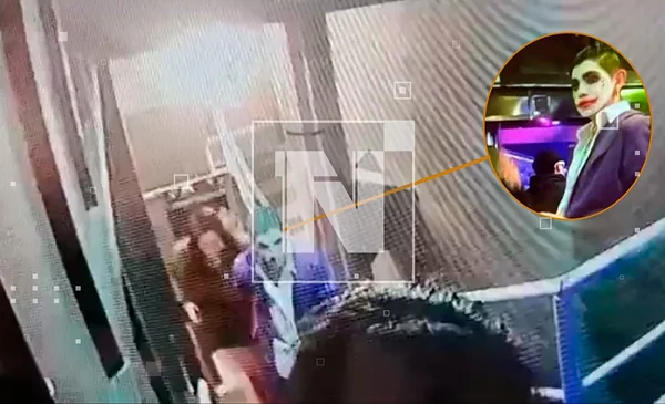 Impactantes imágenes: Cámaras captaron al Joker caminando con ‘arma ...