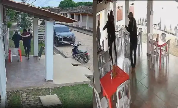 Cámaras captaron cómo un hombre fue acribillado en Santa Ana del Yacuma ... Cámaras captaron cómo un hombre fue acribillado en Santa Ana del Yacuma ...