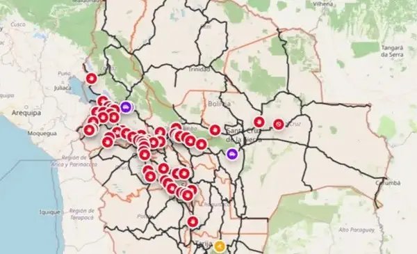 Mapa de transitabilidad: conozca cuáles son los puntos de bloqueo ...