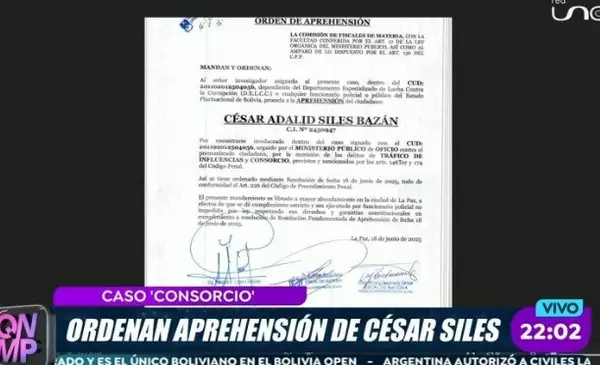 Ordenan aprehensión contra el exministro César Siles por el caso ...