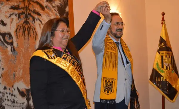 Inés Quispe es posesionada como presidenta del Club The Strongest | Red ...