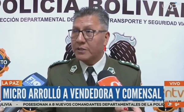 Micro arrolló a dos personas en la avenida Ramiro Castillo de La Paz ...