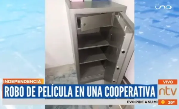 Robo de película: Se llevaron más de Bs 290 mil de la caja fuerte de ...
