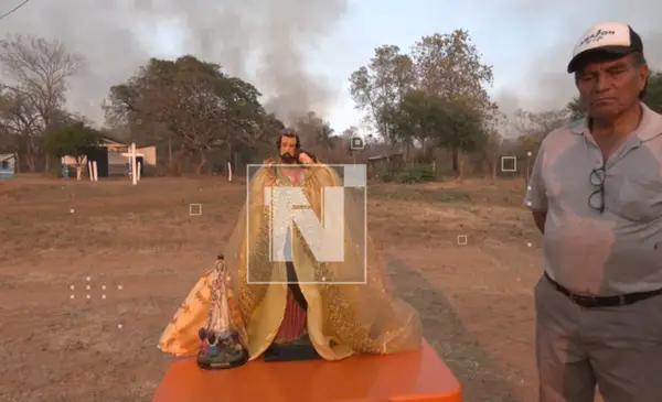 Incendios en Roboré: Comunarios le rezan a San José Obrero por un ...