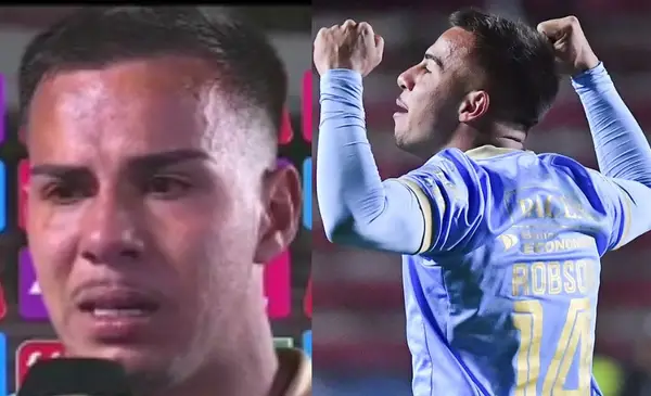 (VIDEO) Robson Matheus rompe en llanto tras anotar su primer gol con ...