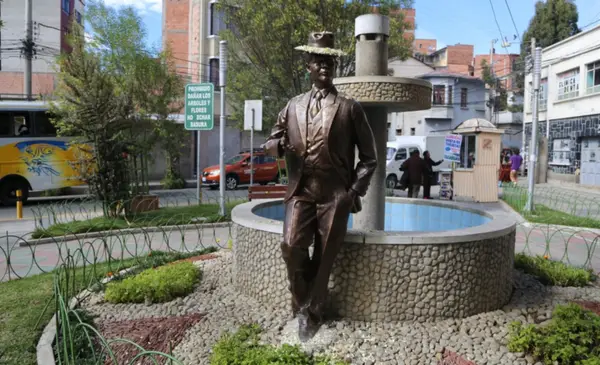 Restaurarán el monumento decapitado del compositor Gilberto Rojas en La ...