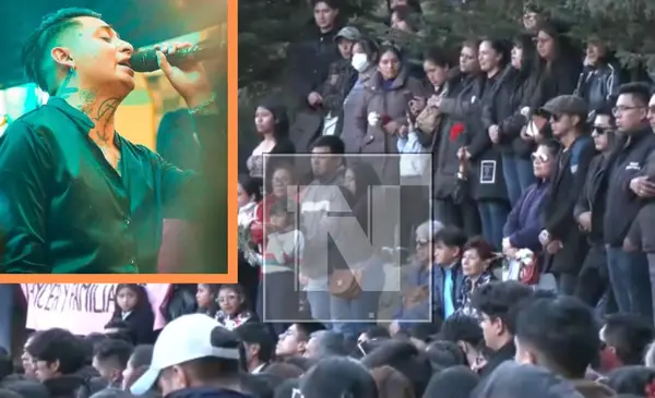 VIDEO: Así dieron el último adiós a Naoki Ishida, cantante de Explosión Cumbiera| Red Uno de Bolivia
