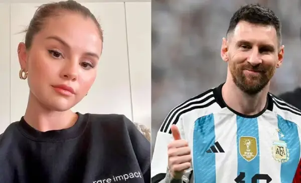Messi donó su camiseta firmada a la actriz y cantante Selena Gómez| Red Uno de Bolivia