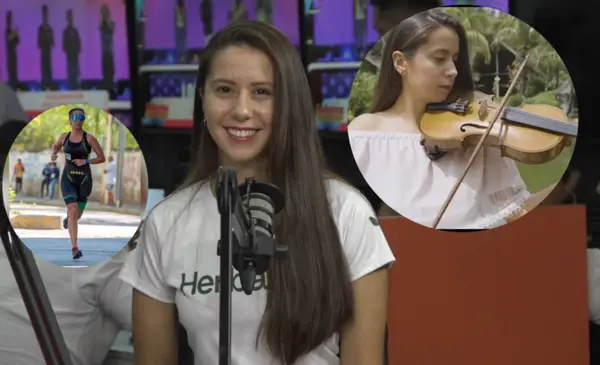 Conoce a Flavia Castro, campeona nacional de triatlón | Red Uno de Bolivia