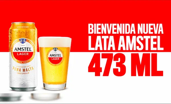 Amstel se consolida con el lanzamiento de su nueva lata de 473ml ...